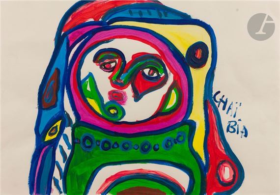 Chaibia Tallal | Portrait de femme | MutualArt