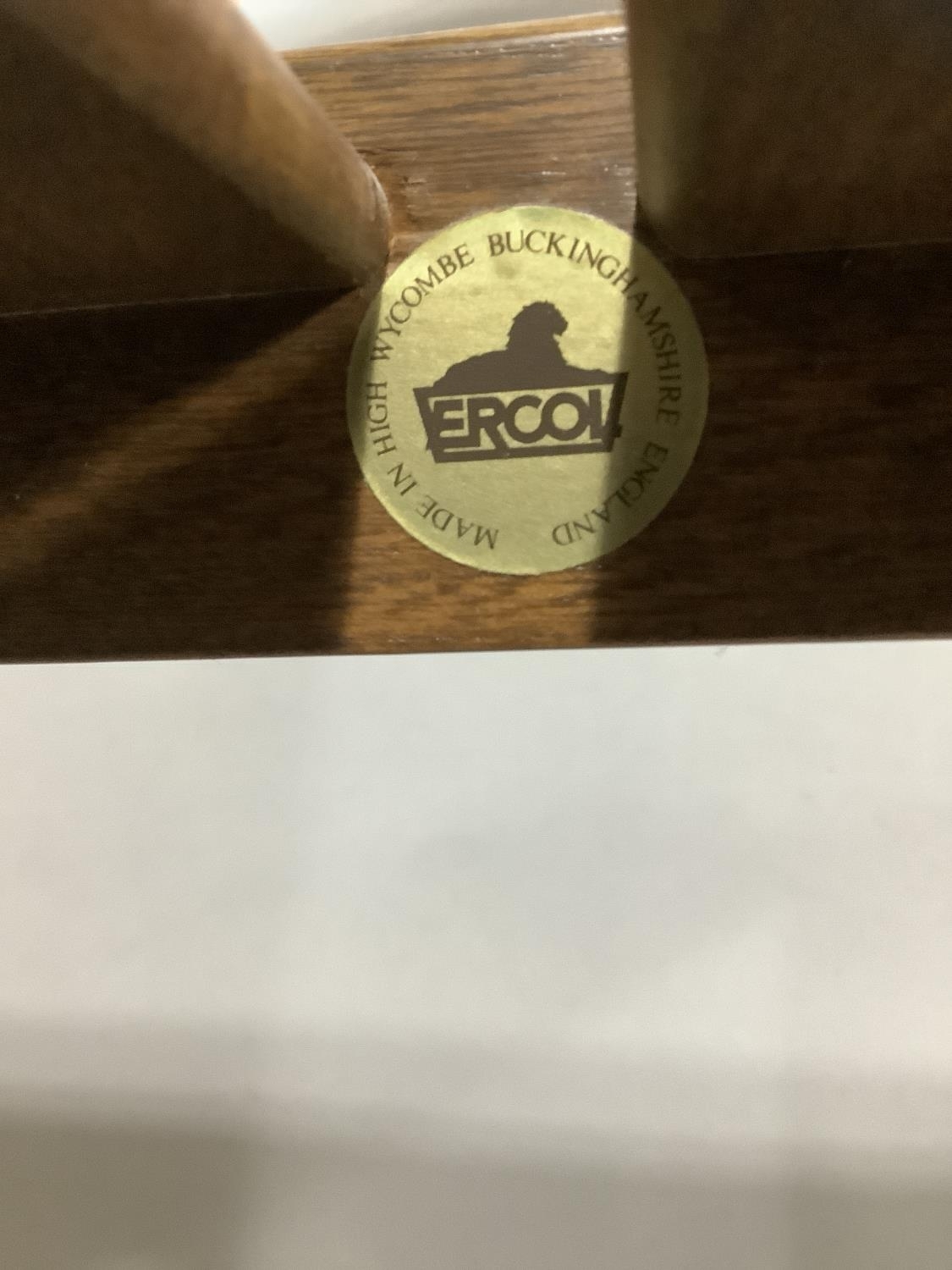 Ercol | A pair of Ercol ladderback dining chairs with slatted seats | MutualArt