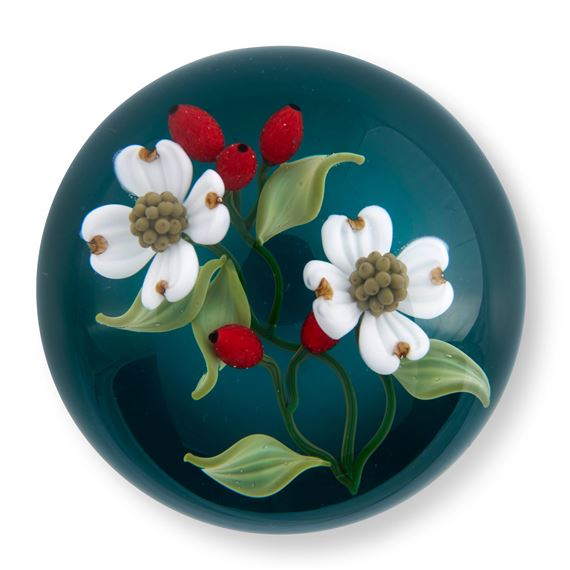 Gordon Smith | GORDON SMITH (B. 1959) DOGWOOD FLOWERS AND FRUIT GLASS ...