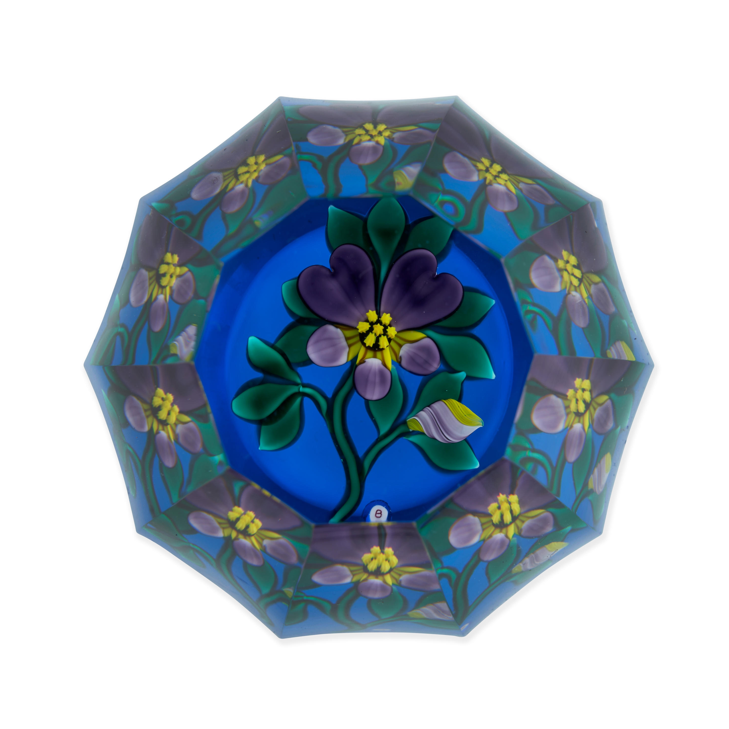 Bob Banford | BOB BANFORD FACETED CONE PAPERWEIGHT (Late 20th Century ...