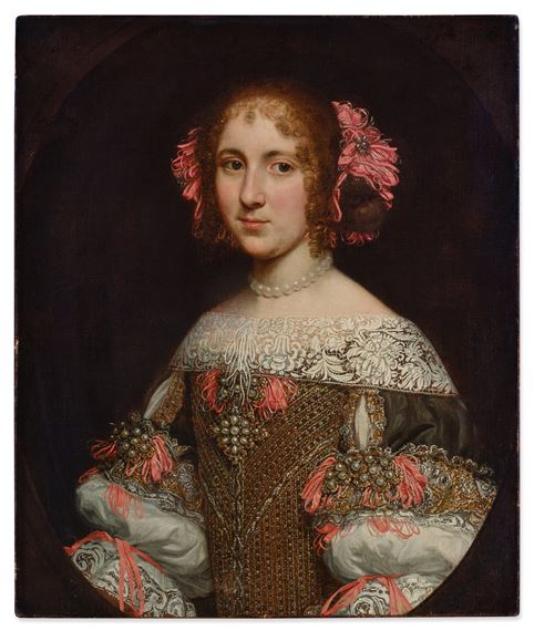 Jacob Ferdinand Voet | Portrait of a lady, possibly one of the Mancini ...