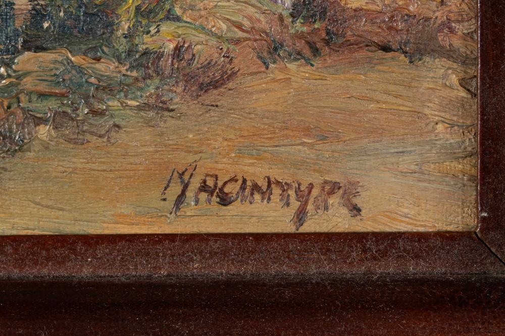 A. D. Macintyre | Two Desert Landscapes | MutualArt