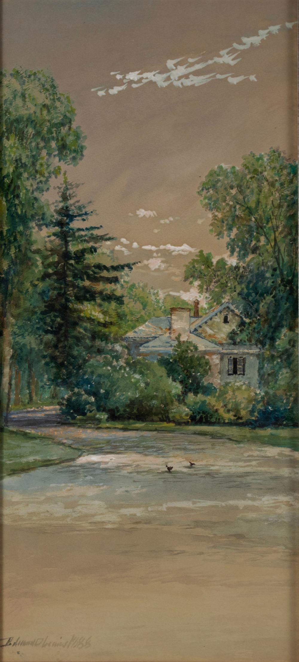 Edmund Darch Lewis | Two Works | MutualArt