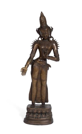 St. Louis | BURMESE BRONZE SIVA TEMPLE DANCER (19th Century) | MutualArt