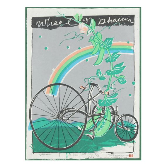 Mayumi Oda | Wheel of Dharma, Peas (1982) | MutualArt