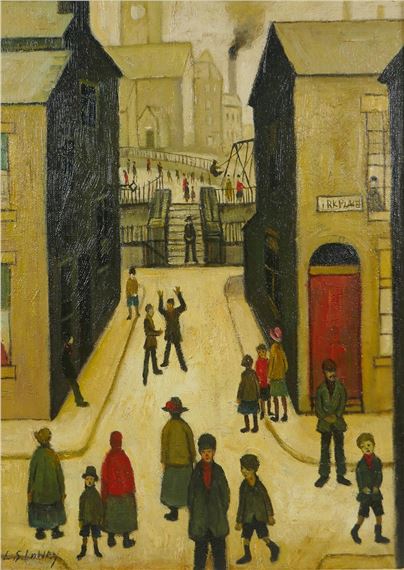 Laurence Stephen Lowry | The Steps | MutualArt