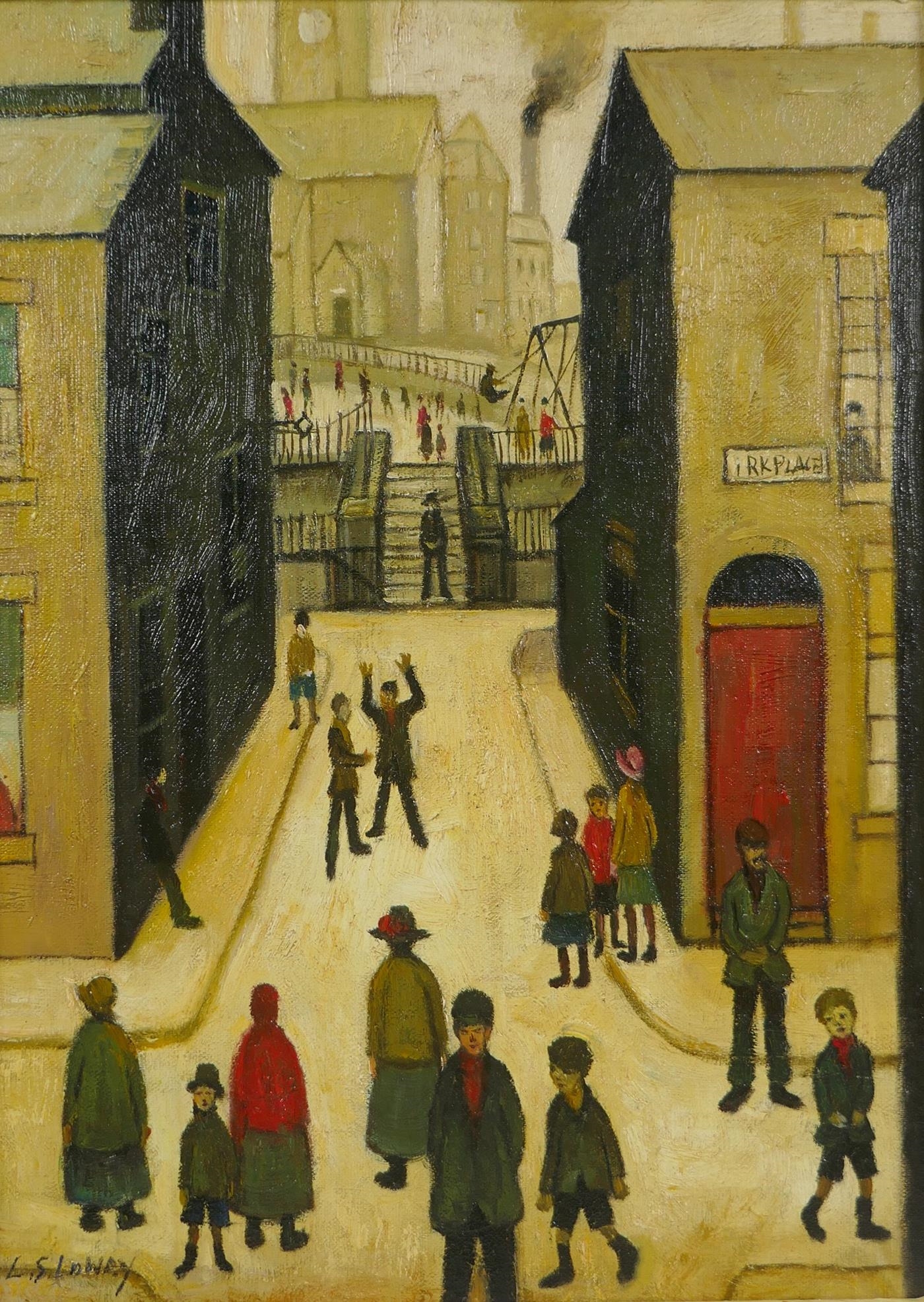 Laurence Stephen Lowry | The Steps | MutualArt