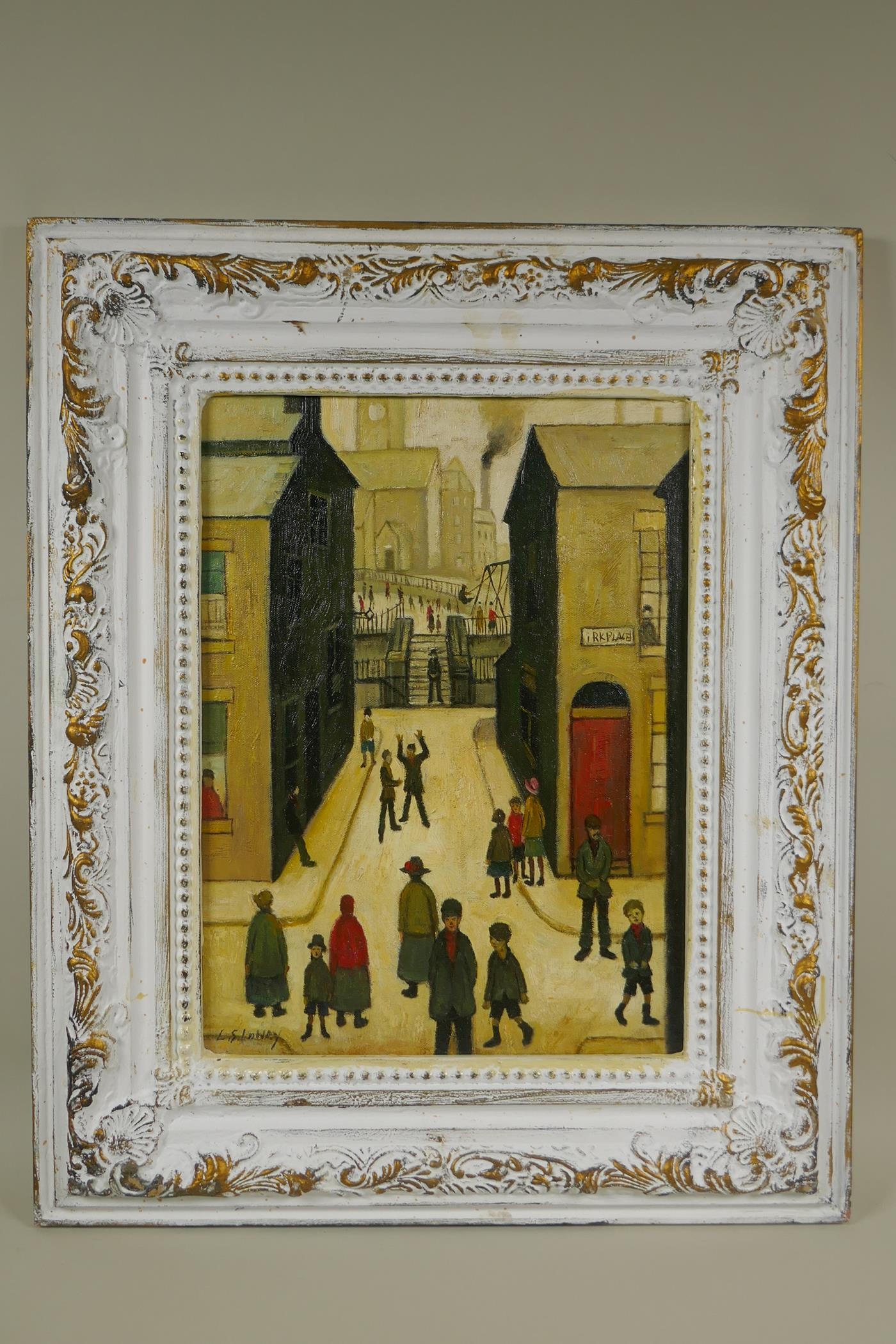 Laurence Stephen Lowry | The Steps | MutualArt