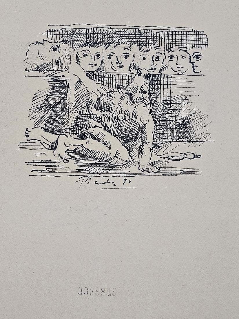 Pablo Picasso | Minotauro Agonizando (1980) | MutualArt