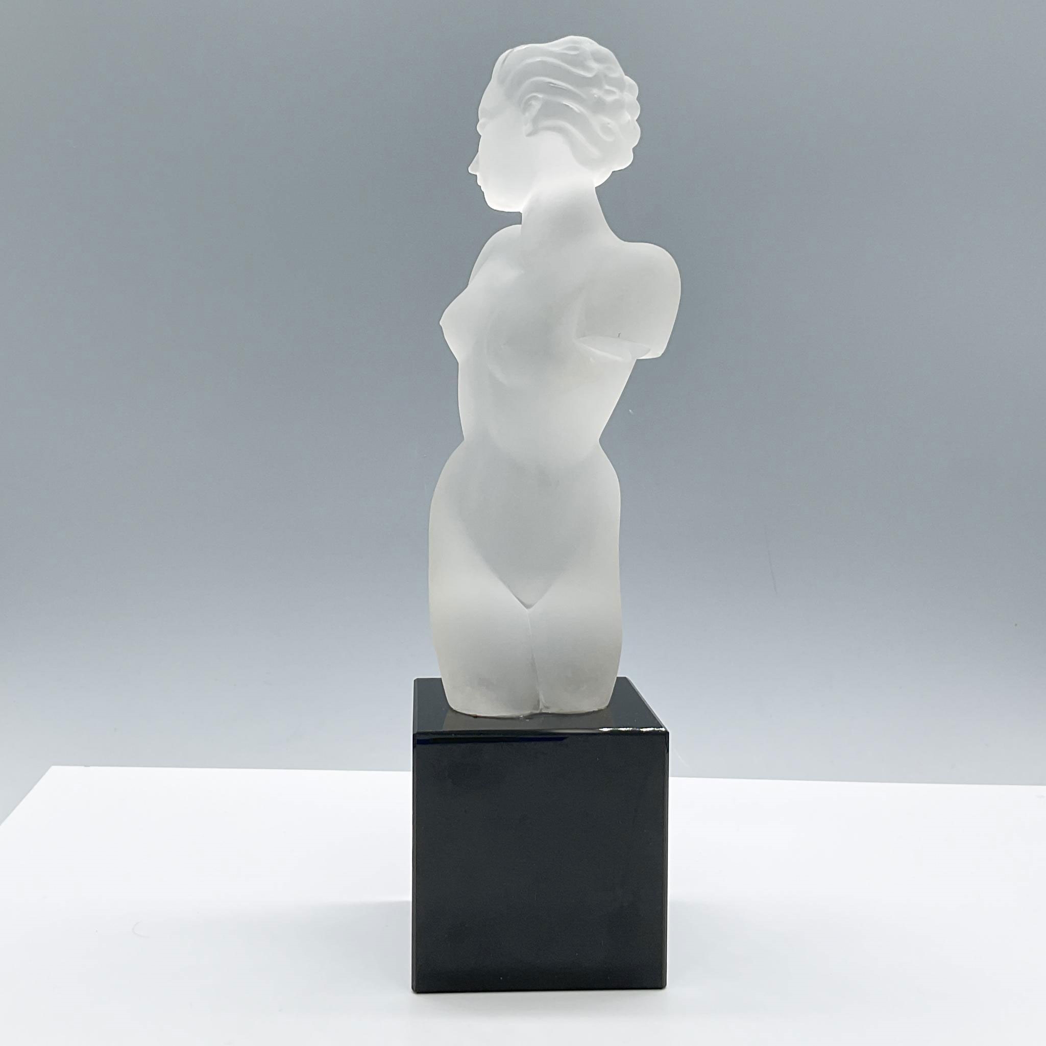 Eleonore von Rommel | Eleon Von Rommel Glass Nude Torso Sculpture ...