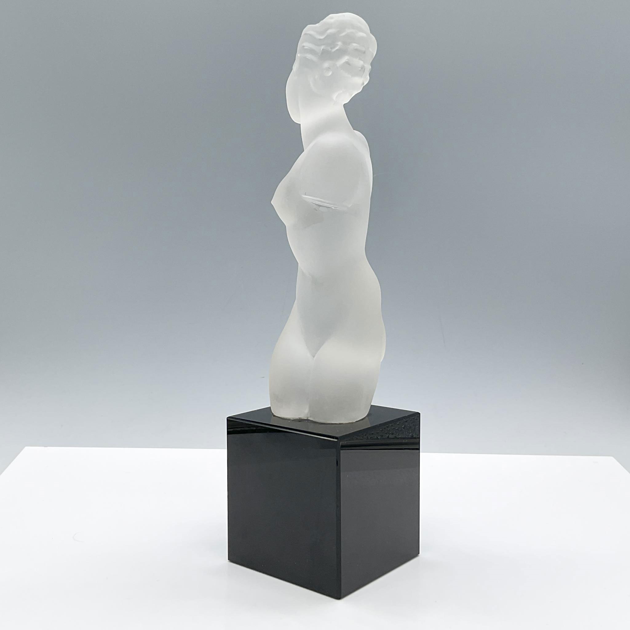 Eleonore von Rommel | Eleon Von Rommel Glass Nude Torso Sculpture ...