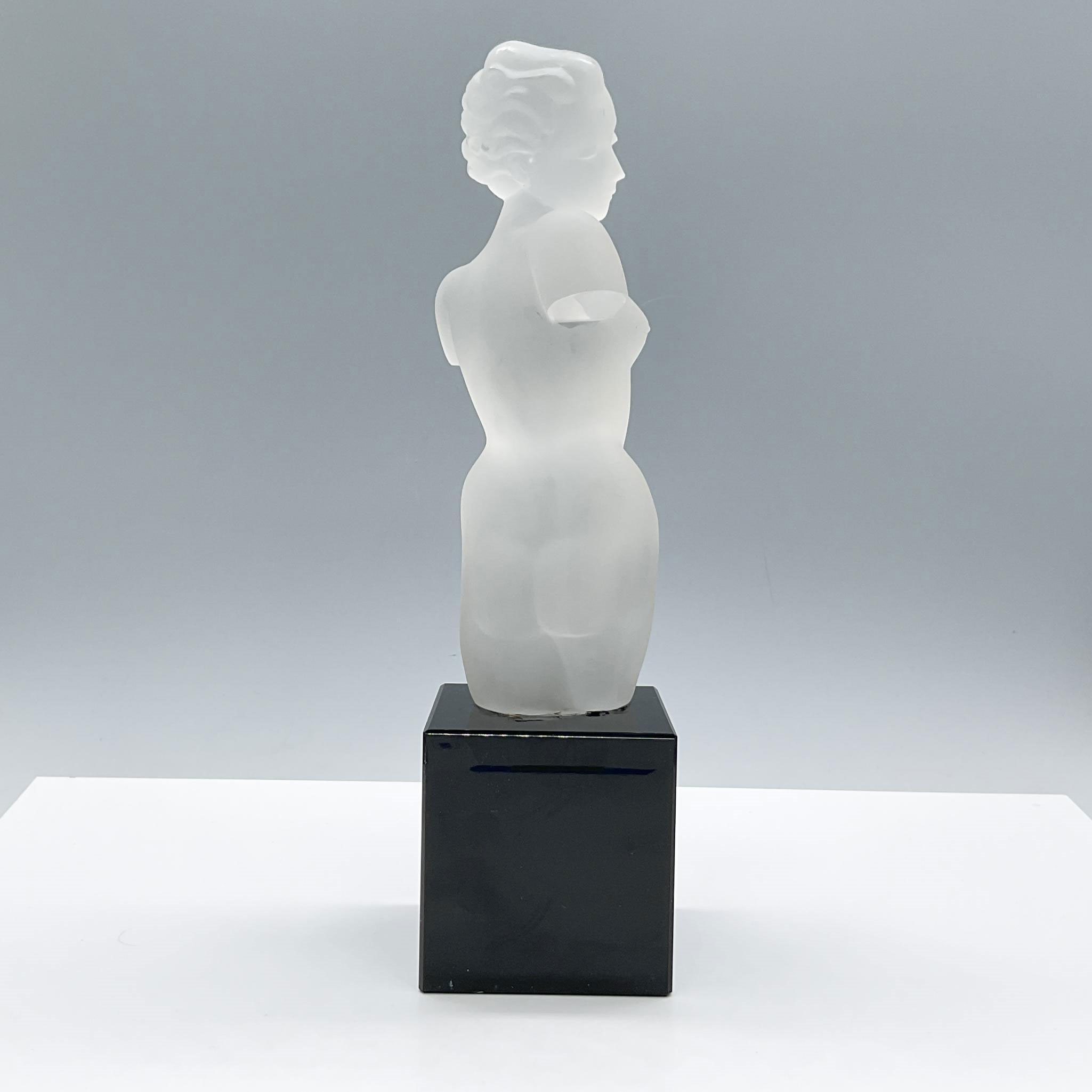 Eleonore von Rommel | Eleon Von Rommel Glass Nude Torso Sculpture ...