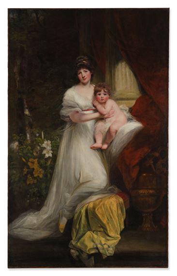 John Hoppner | Jane Harley (née Scott), Countess of Oxford, with Her ...