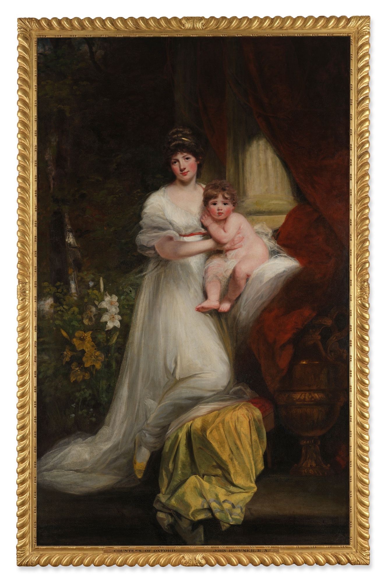 John Hoppner | Jane Harley (née Scott), Countess of Oxford, with Her ...