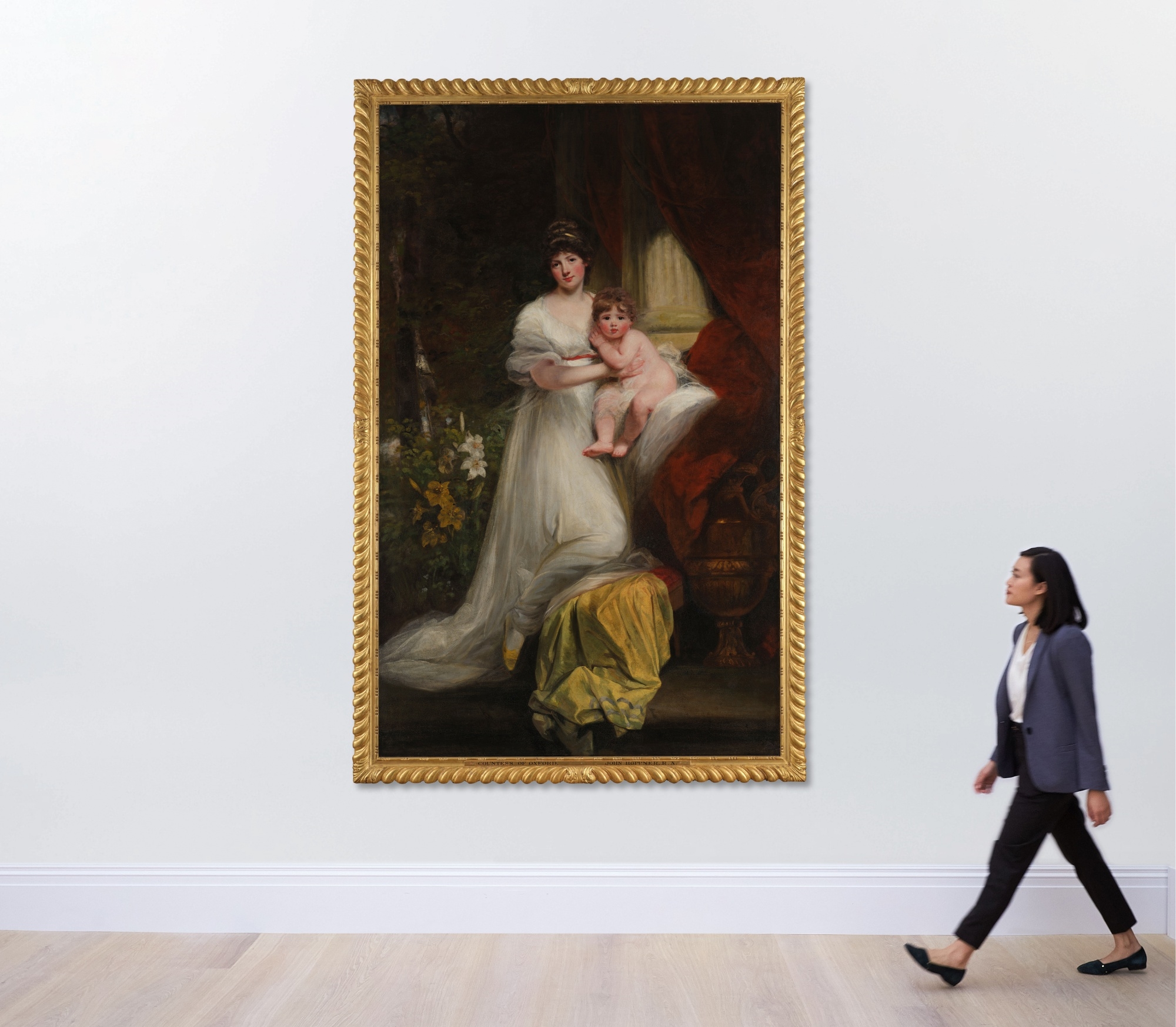 John Hoppner | Jane Harley (née Scott), Countess of Oxford, with Her ...