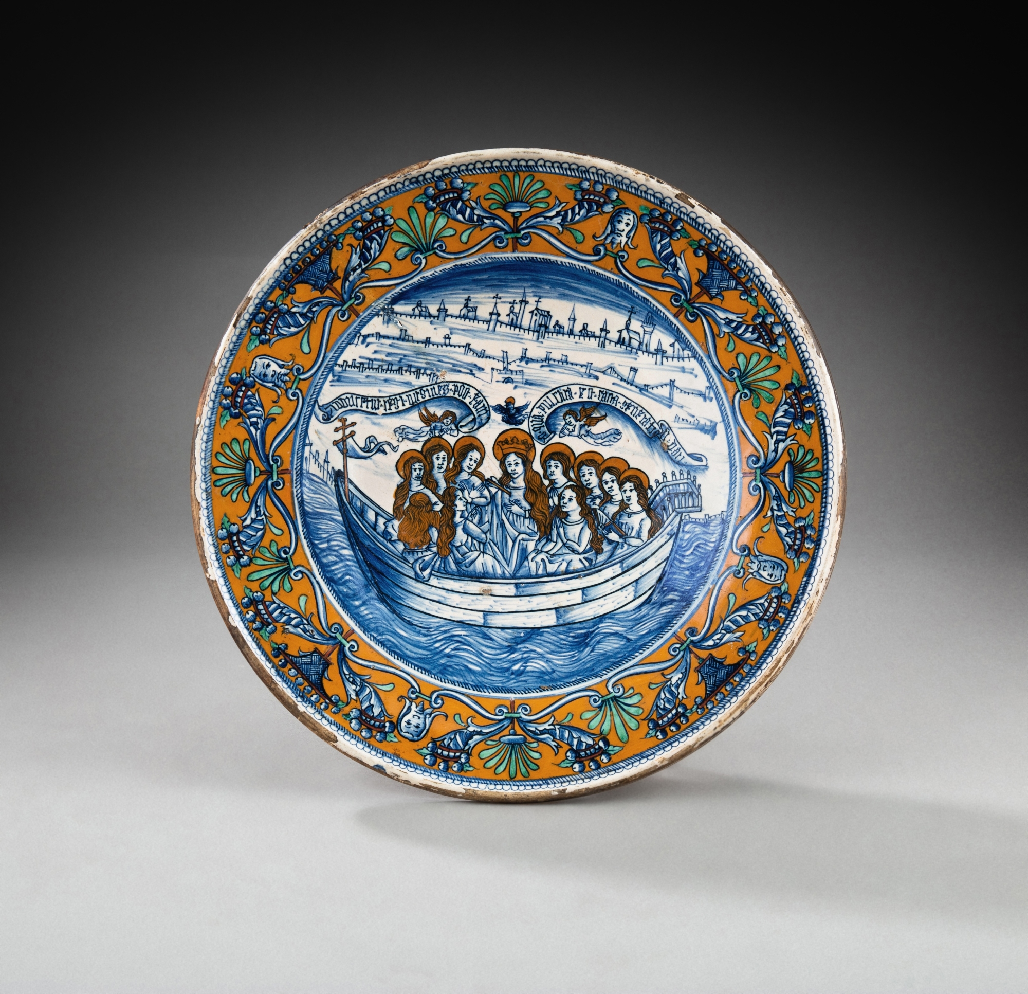 Sienese School, 15th Century | Istoriato Plate with the Martyrdom of ...