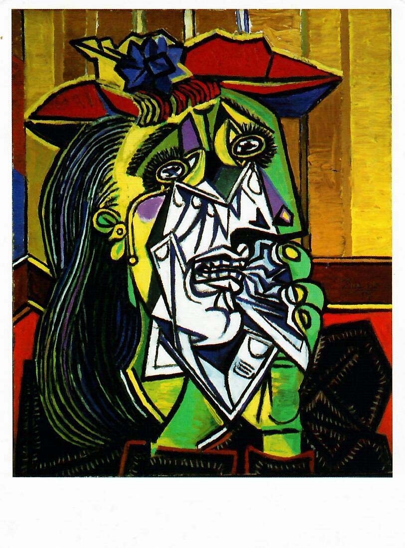Pablo Picasso | Weeping Woman 1937 (1937) | MutualArt