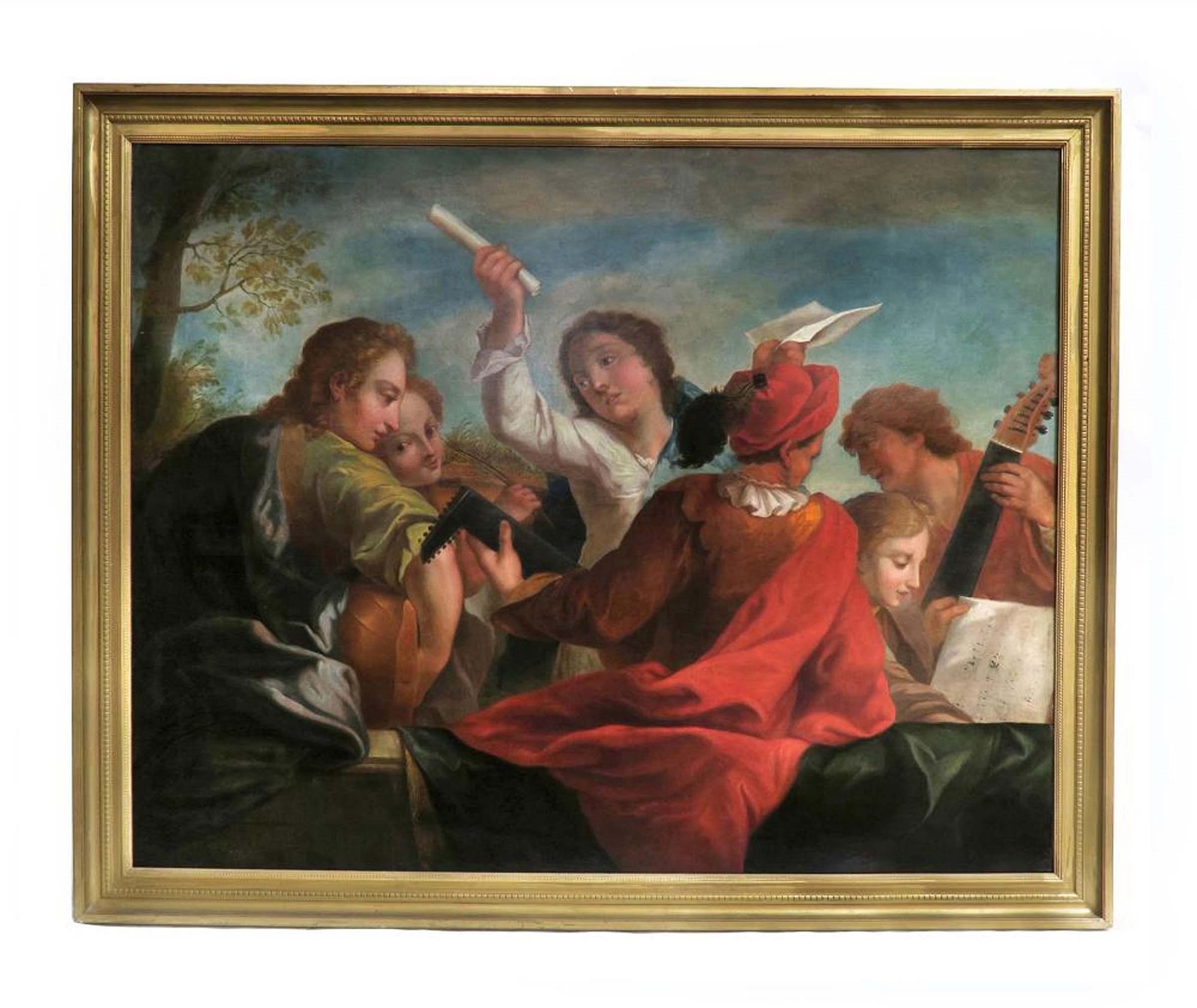 Philip Mercier | Philippe Mercier (German, 1689-1760) Large Oil ...