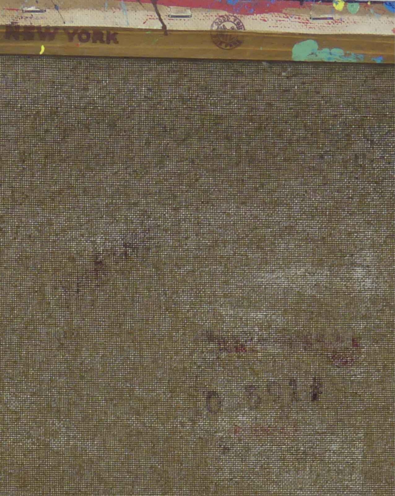 Jackson Pollock | Style of Jackson Pollock abstract drip oil painting on canvas | MutualArt