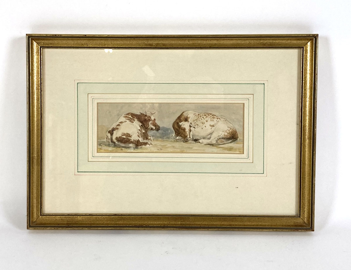 Thomas Baker | Seated cattle, | MutualArt
