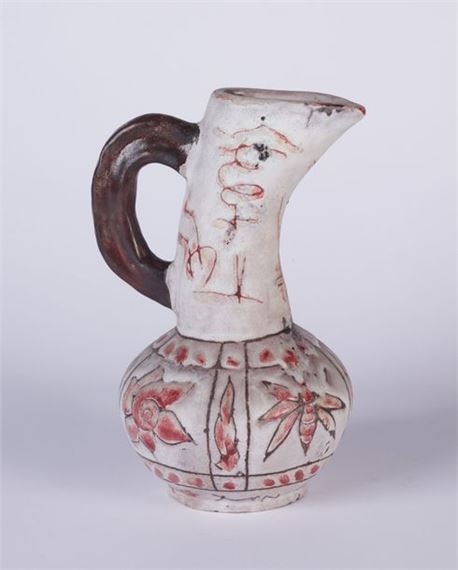 Alain Miller | Earthenware zoomorphic pitcher | MutualArt