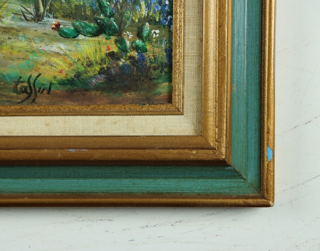 John Tassin | Bluebonetts Landscape | MutualArt
