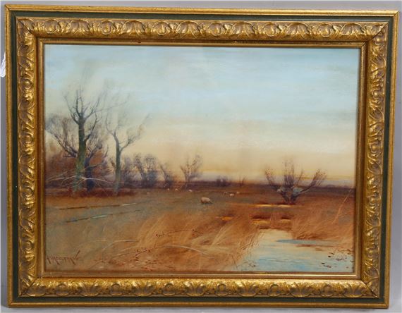 Albert Albert | sheep in pasture | MutualArt