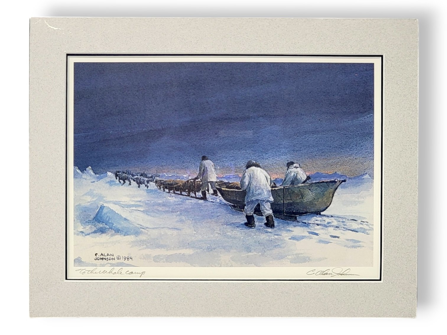 C. Alan Johnson | To The Whale Camp | MutualArt