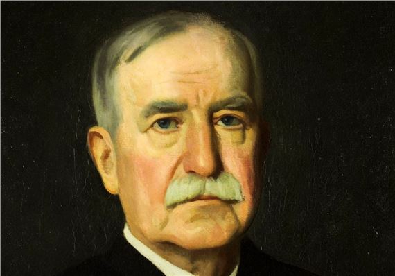 Hugh Henry Breckenridge | Portrait of David Newlin Fell (1840-1919 ...