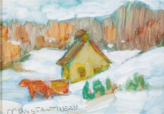 Jean Constantineau | Maison à St Simon - 1989 (1989) | MutualArt