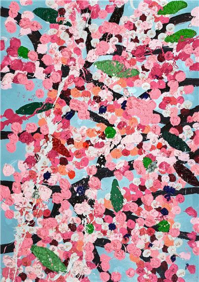 Damien Hirst | Stillness Blossom (2021) | MutualArt