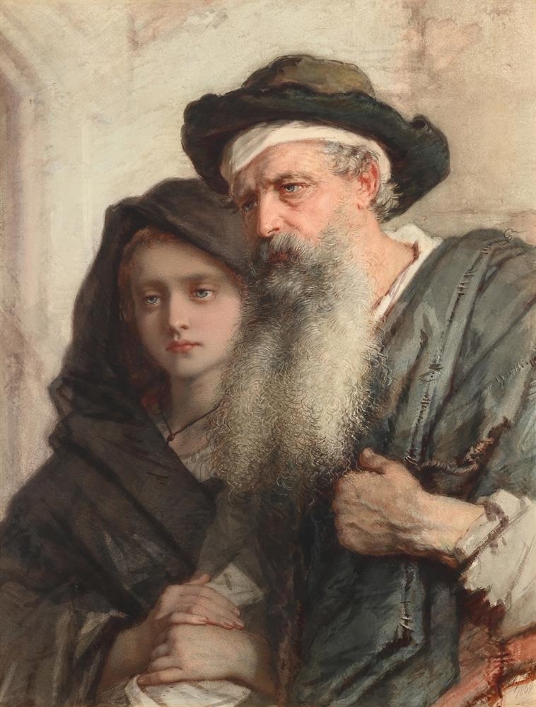Guido Bach | YOUTH AND AGE (1869) | MutualArt