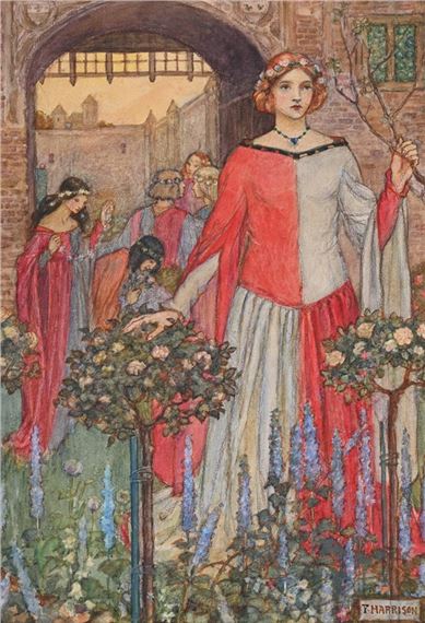 Emma Florence Harrison | FAIR JEHANE DU CASTEL BEAU | MutualArt