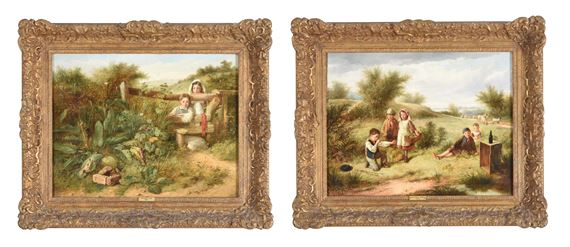 Reuben Hunt | CHILDREN AT PLAY (84) | MutualArt