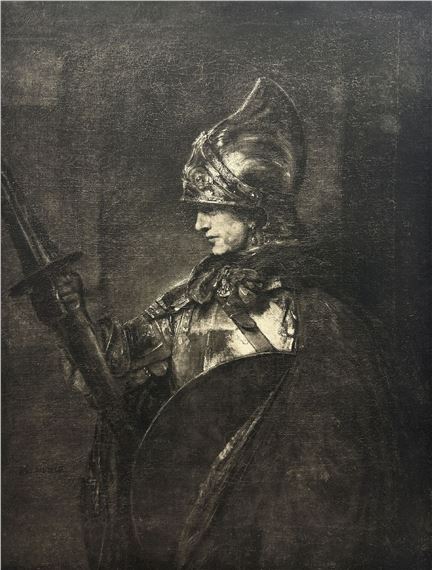 Rembrandt van Rijn | Man In Armor (1898) | MutualArt