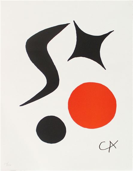 Alexander Calder | Alexander Calder - Untitled from A Meme la Pierre ...