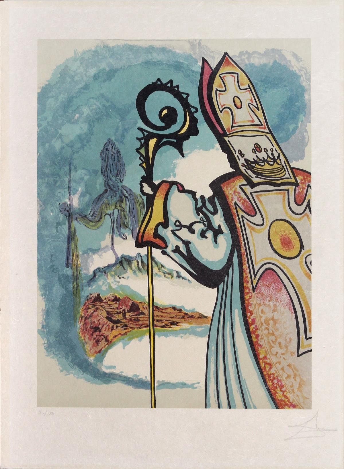 Salvador Dalí | Salvador Dali - King Richard (1977) | MutualArt
