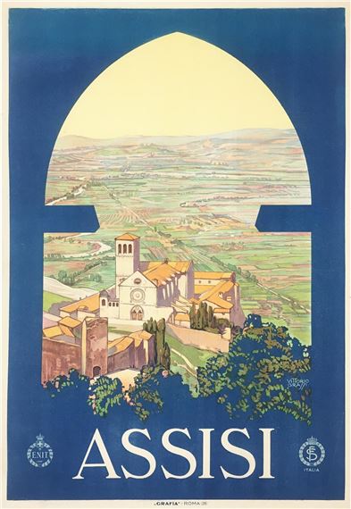 Vittorio Grassi | Vittorio Grassi - Assisi (1901) | MutualArt
