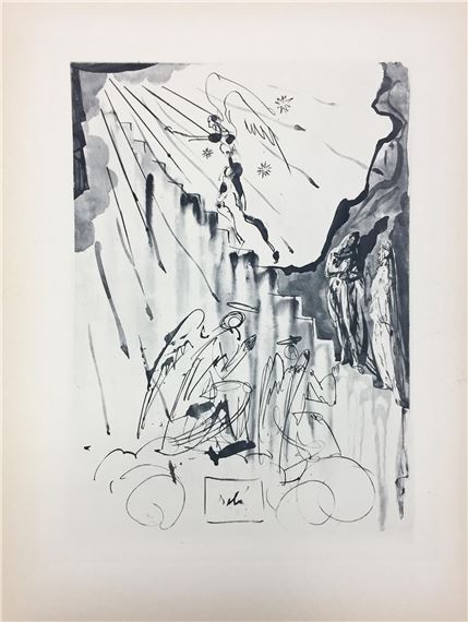 Salvador Dalí | Salvador Dali - The Celestial Staircase (1964) | MutualArt