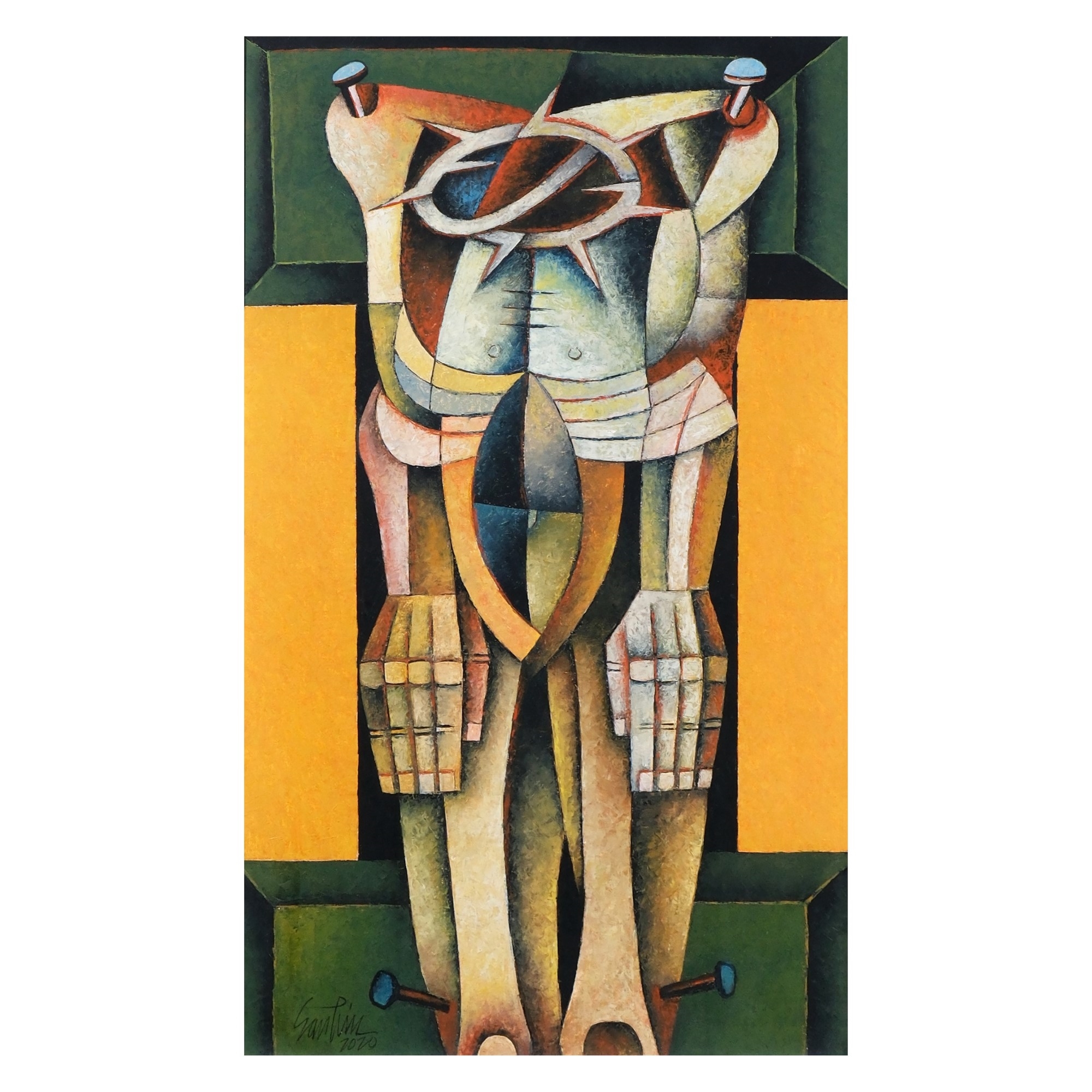 Blaine San Luis | Crucifixion (2020) | MutualArt