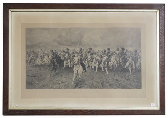 Elizabeth Butler | Scotland For Ever! | MutualArt