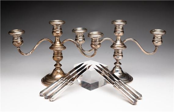 Sterling | WEIGHTED STERLING SILVER PIECES (20th Century) | MutualArt