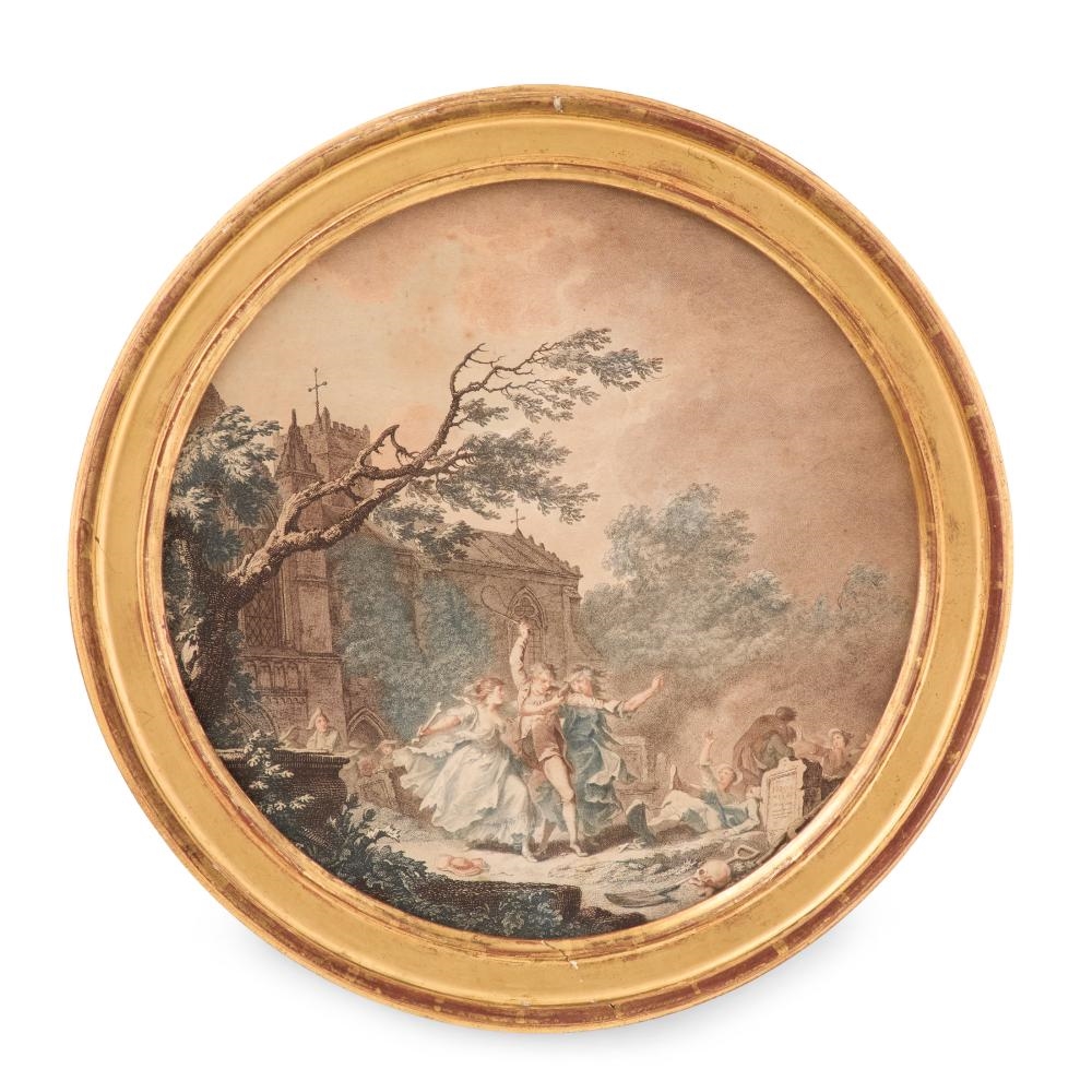 Neo-Classical School, 19th Century | Pair of Neoclassical Stipple-Point ...