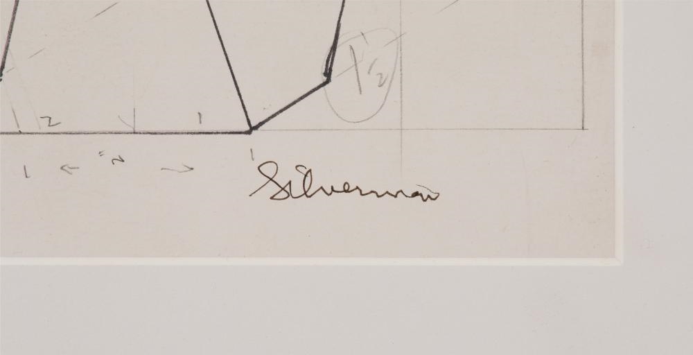 Arthur Silverman | Blueprint for a Sculpture | MutualArt