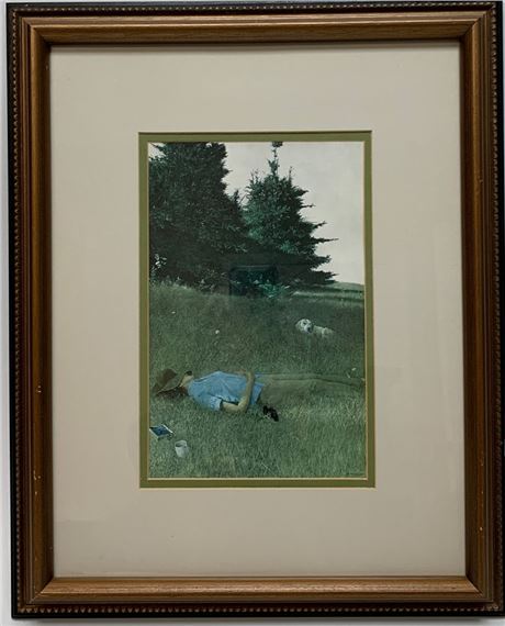 Andrew Wyeth | After Andrew Wyeth. Print. Distant Thunder | MutualArt