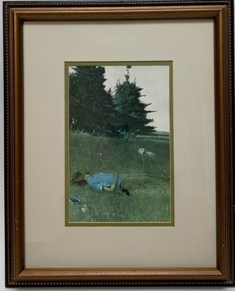 Andrew Wyeth | After Andrew Wyeth. Print. Distant Thunder | MutualArt
