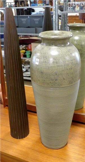 Large | Two large vases including resin | MutualArt