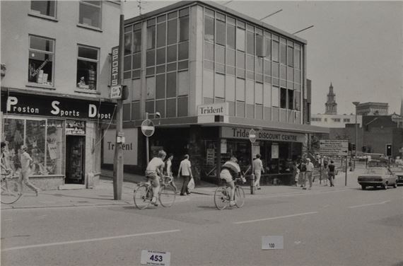 Roy Finney | pair of black and white photographs of Preston town centre ...