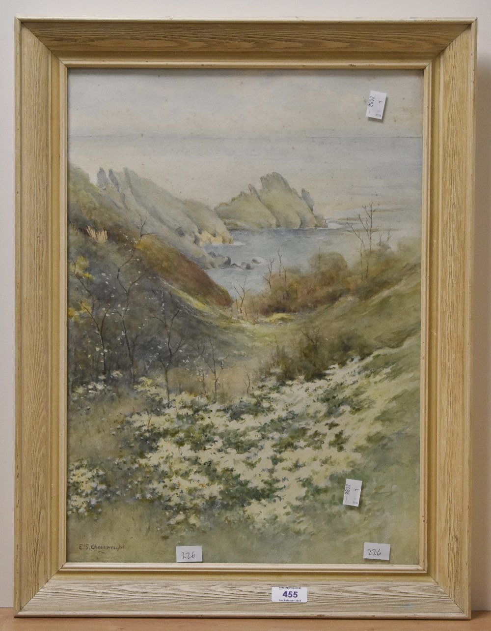 Ethel S. Cheeswright | rocky coastal landscape | MutualArt