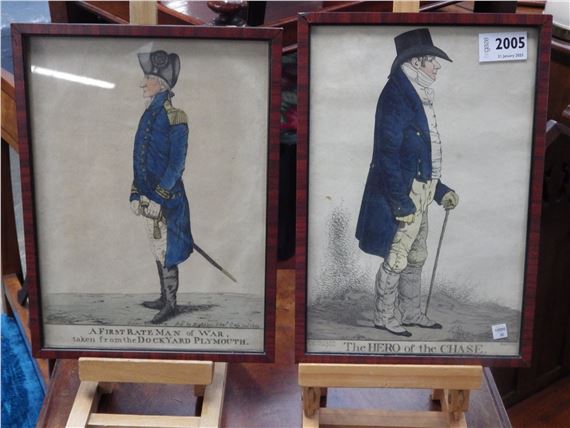 Richard Dighton | Two Victorian Richard Dighton military prints | MutualArt